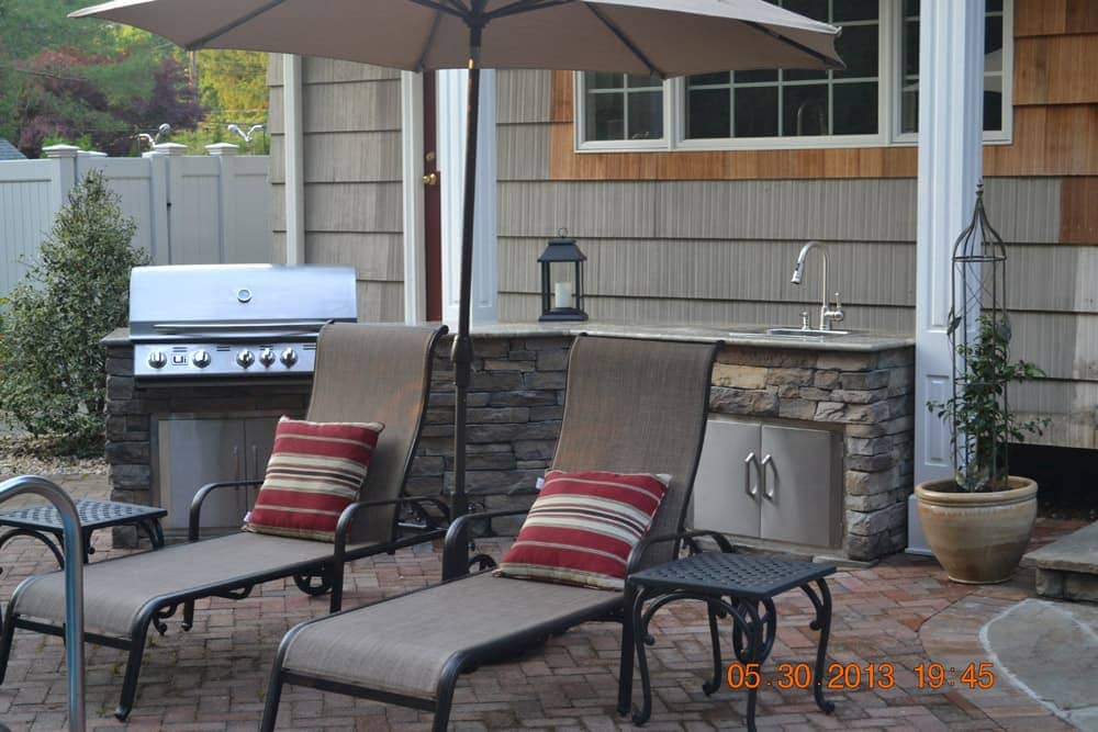 Built-In BBQ Grill Project on Long Island | Carl Bongiorno & Sons, Inc.
